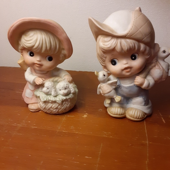 Homco | Accents | Vintage Homco Figurines 418 | Poshmark